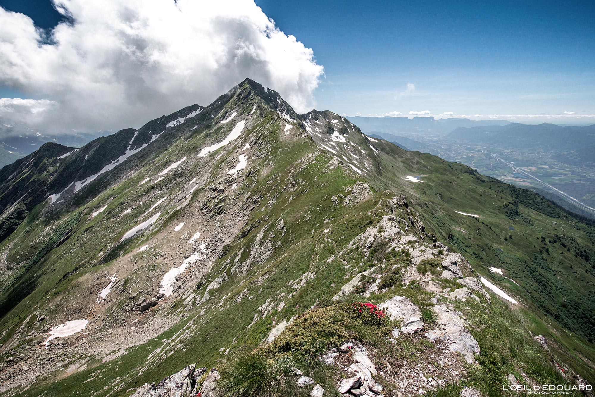 Le GRAND ARC par les crêtes + Dent du Corbeau - Blog Randonnée Trace Ta ...